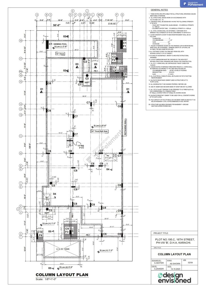 Structural Drawings – Design Envisioned