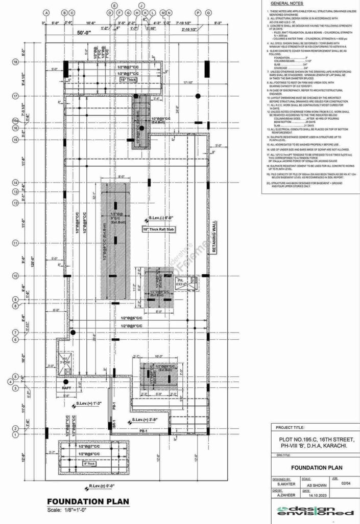 Structural Drawings – Design Envisioned